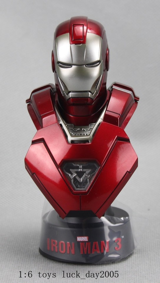 Hot Toys HTB20 Iron Man 3 Silver Centurion (Mark XXXII MK 33) 1/6 LED ...