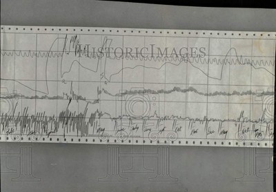 1971 Press Photo Lie Detector graph or polygraph test - hpa34226 | eBay