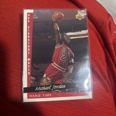 Michael Jordan 1993-1994 Upper Deck - Hang Time - #237 - Chicago Bulls ...