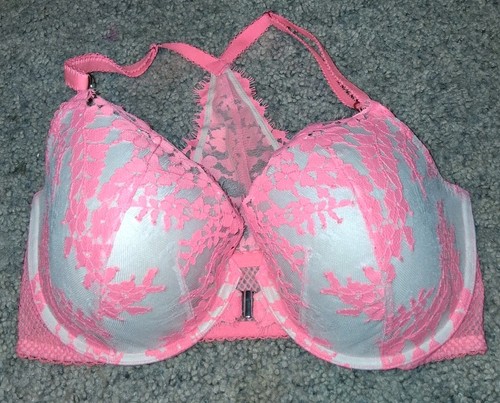 Victoria's Secret Dream Angels Lined Demi Pink ivory bra size 36DDD | eBay