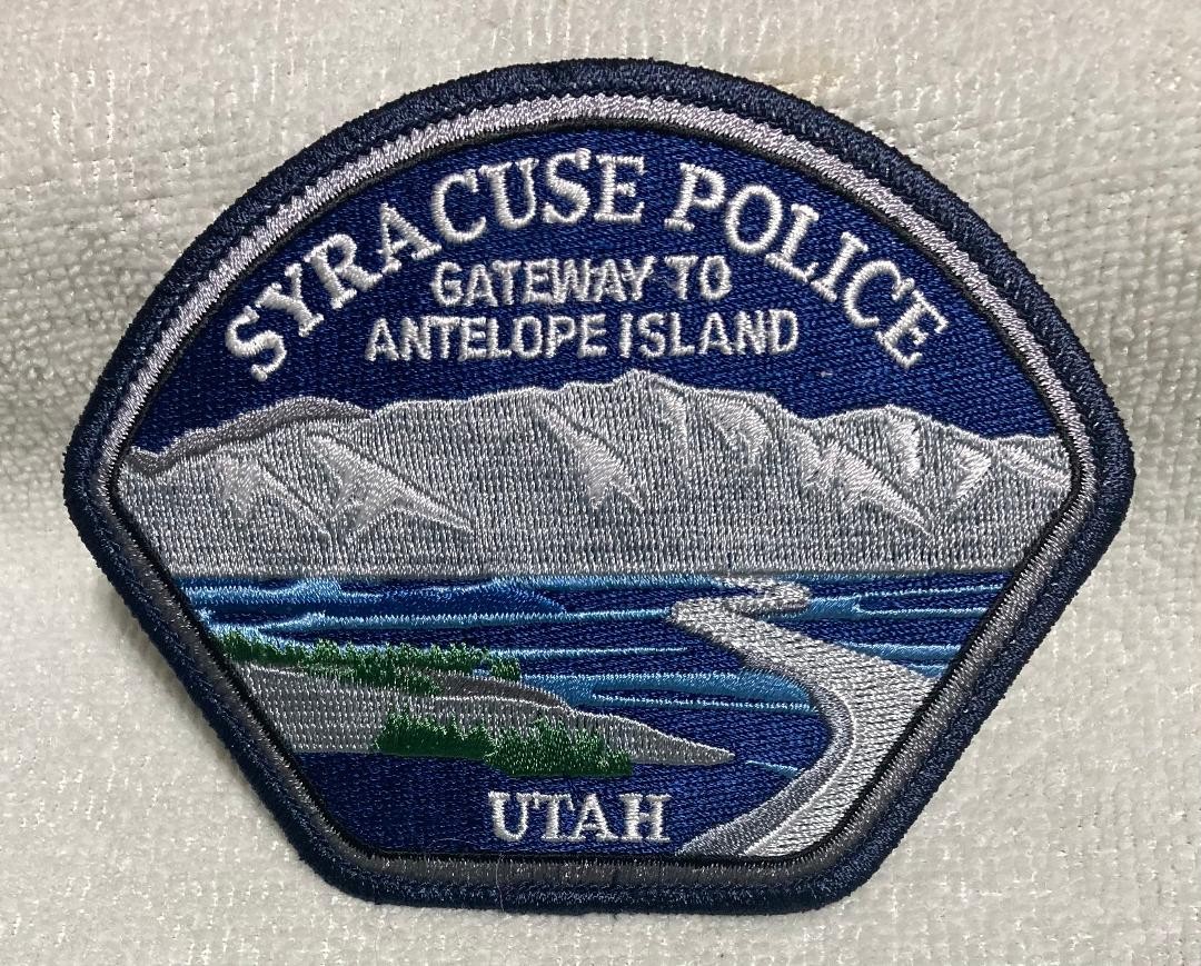 UTAH-AWESOME- SYRACUSE P.D.-"GATEWAY TO ANTELOPE ISAND"- DAVIS COUNTY ...