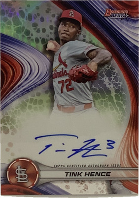 2024 Bowman Bowman's Best Tink Hence Best of 2024 Autographs | eBay