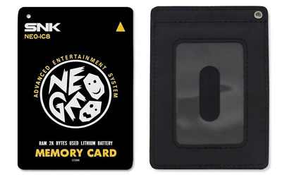 Neo Geo Pass Holder Card Case Memory card pattern Japan SNK Official ...