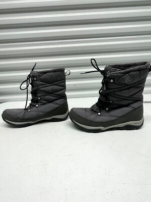 Columbia Minx Fire Tall YL5217-051 Womens US 9 Winter Boot Gray ...