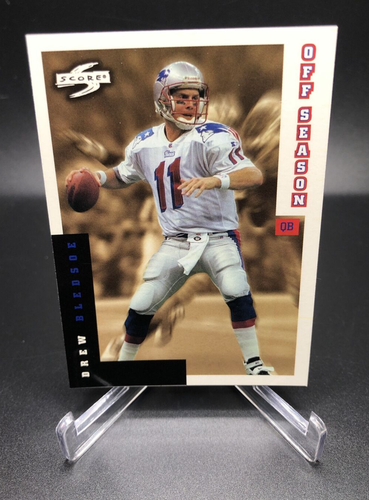 1998 Pinnacle Score Off Season #267 Drew Bledsoe New England Patriots ...