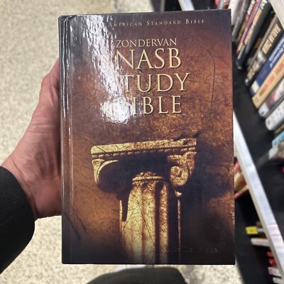NASB, Zondervan NASB Study Bible, Hardcover, Red Letter by Kenneth L ...