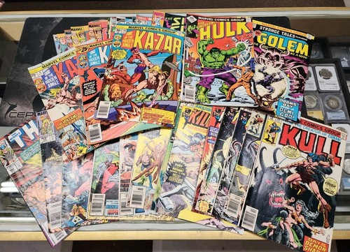 Marvel Comics Mixed Lot 30 Hulk Machine Man Killraven Conan Kull Thor ...
