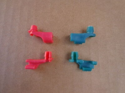 4 NOS Mopar A B C E Chrysler Dodge Plymouth Truck Door Lock Rod Clips