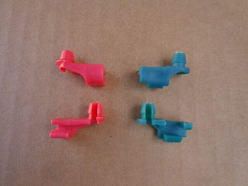 4 NOS DOOR LOCK ROD CLIPS! FOR MOPAR A B C E CHRYSLER DODGE PLYMOUTH ...