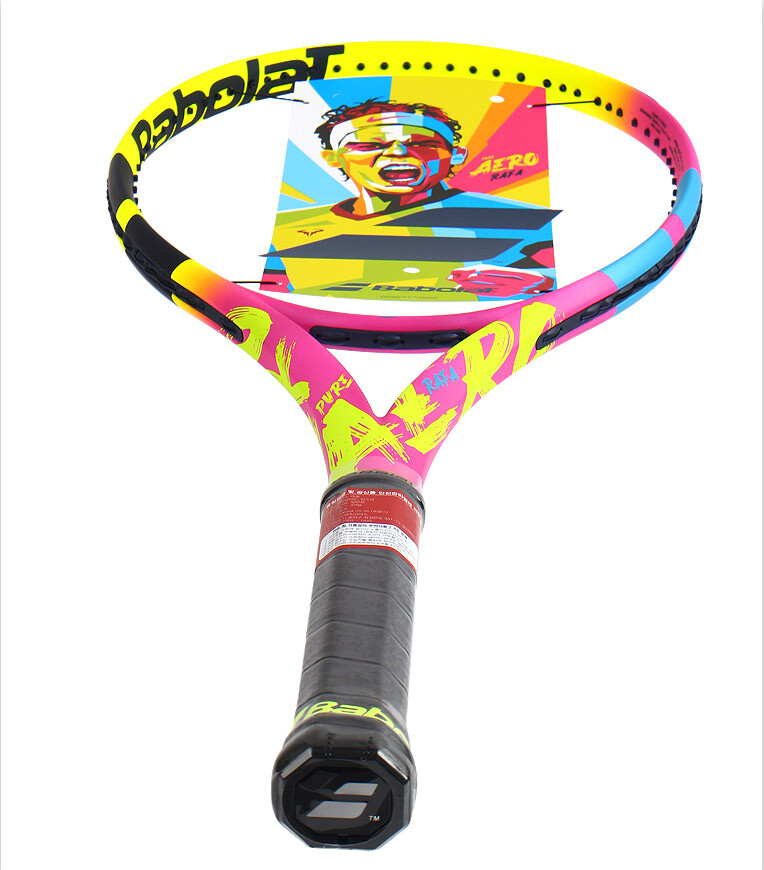 Babolat 2023 Pure Aero RAFA Tennis Racquet Racket 100sq 290g 16x19 G2 ...