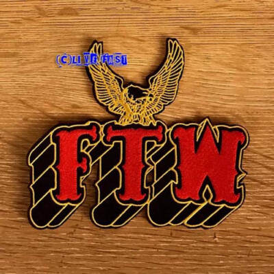 FOREVER TWO WHEELS F THE WORLD FTW PATCH outlaw biker chopper motorcycle patches | eBay