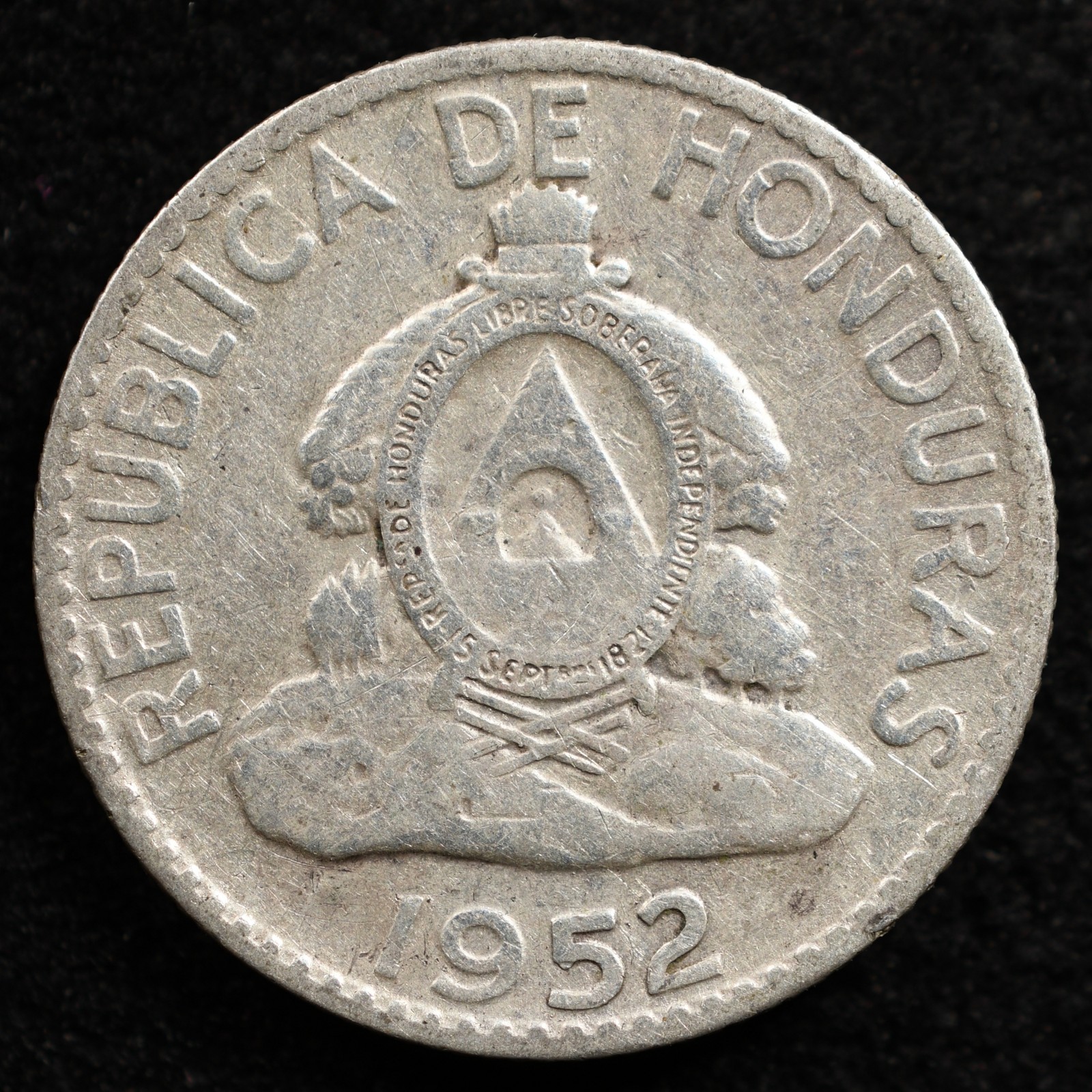 Honduras 20 Centavos 1952, Coin, Silver, Inv#G042 | eBay