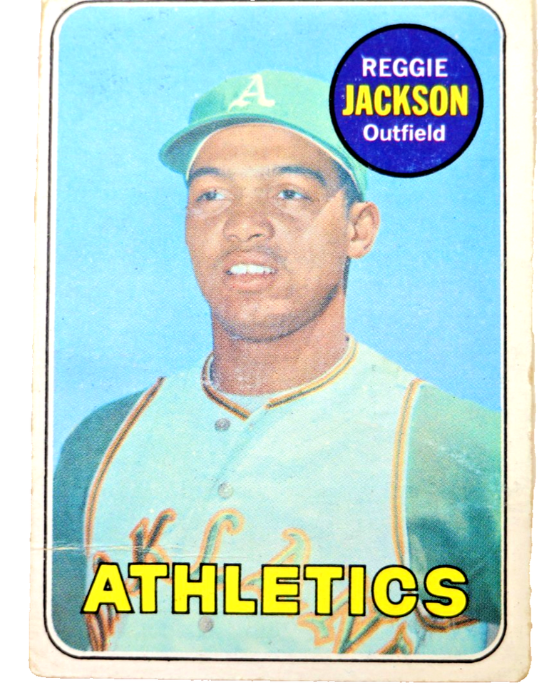 1969 Topps #260 Reggie Jackson ROOKIE RC A's MLB Baseball Card HOF | eBay