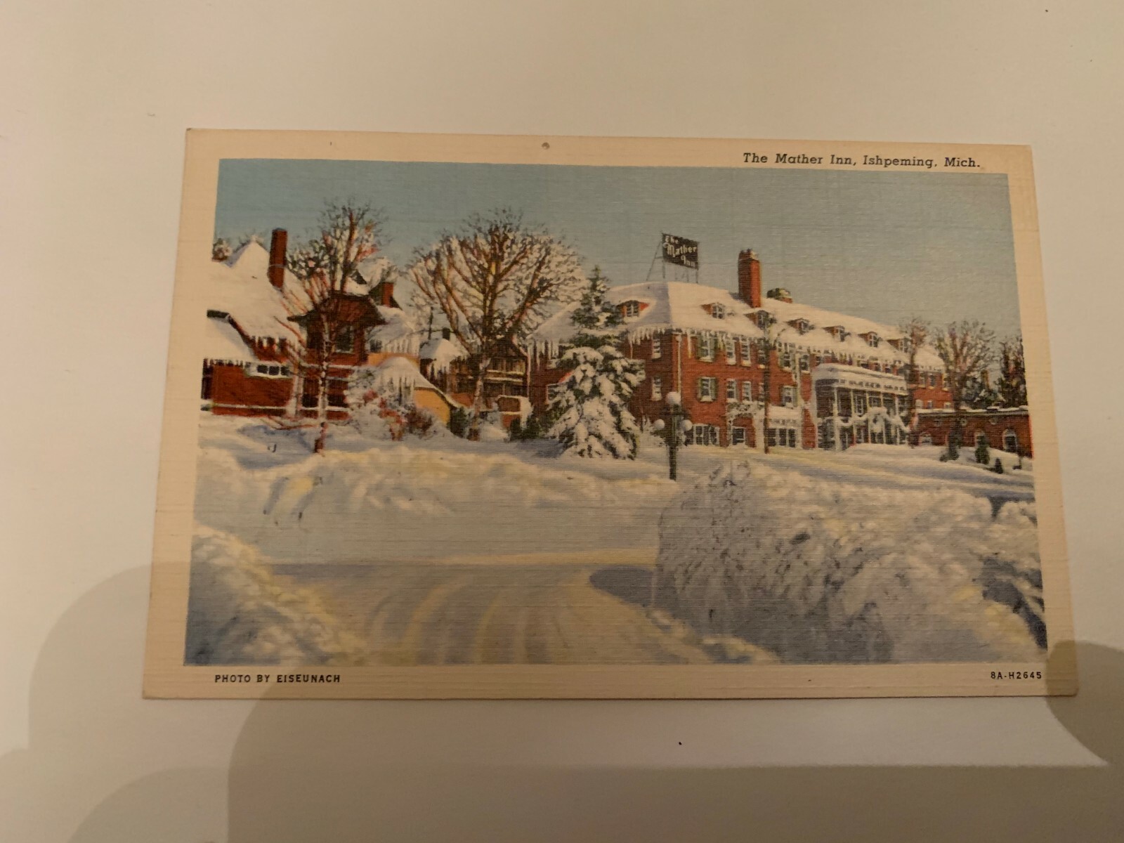 1950 The Mather Inn Ishpeming Michigan Postcard | eBay