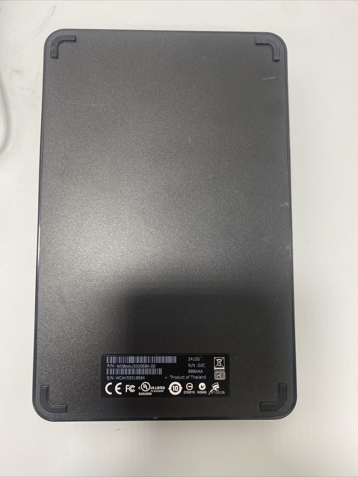 My Book Essential Edition 500GB External Hard Drive - WD5000H1U-00 | eBay