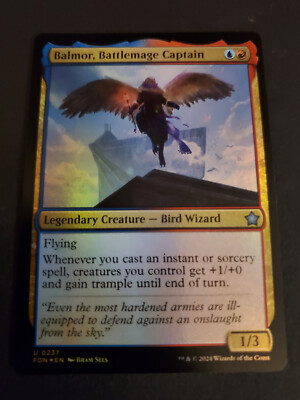 Balmor, Battlemage Captain - FOIL - Foundations FDN - 0216 - MtG Magic NM | eBay