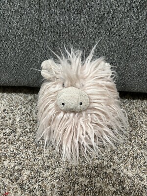 Jellycat Cha Cha Petunia Pig Piglet Fluffy RARE Small Plush Stuffed ...