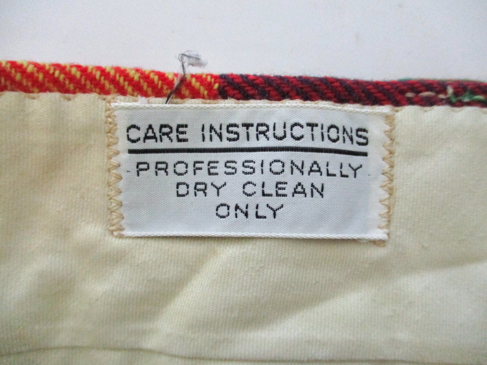 Vtg 60s 70s loud checker plaid wool tweed golf pants Deerskin Trading ...