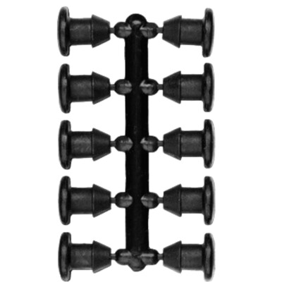 Pope 4Mm Repair Plug - 40 Pack For 4Mm And 13Mm Poly Tubing And Drip ...