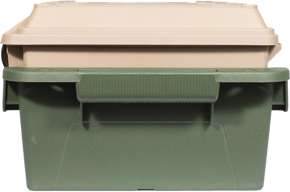 GREENMADE Multi-Purpose Storage Boxes All Crate Ammo/Tackle Organizing ...