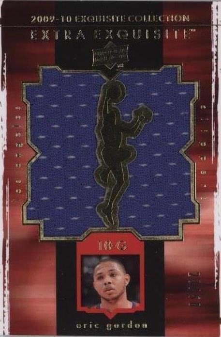 2009-10 Exquisite Collection - Extra Exquisite Jersey Eric Gordon #X-EG ...