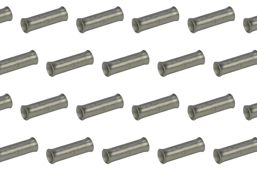 6 AWG Butt Splice Connector Tin Plated Copper Uninsulated Gauge. 100 ...