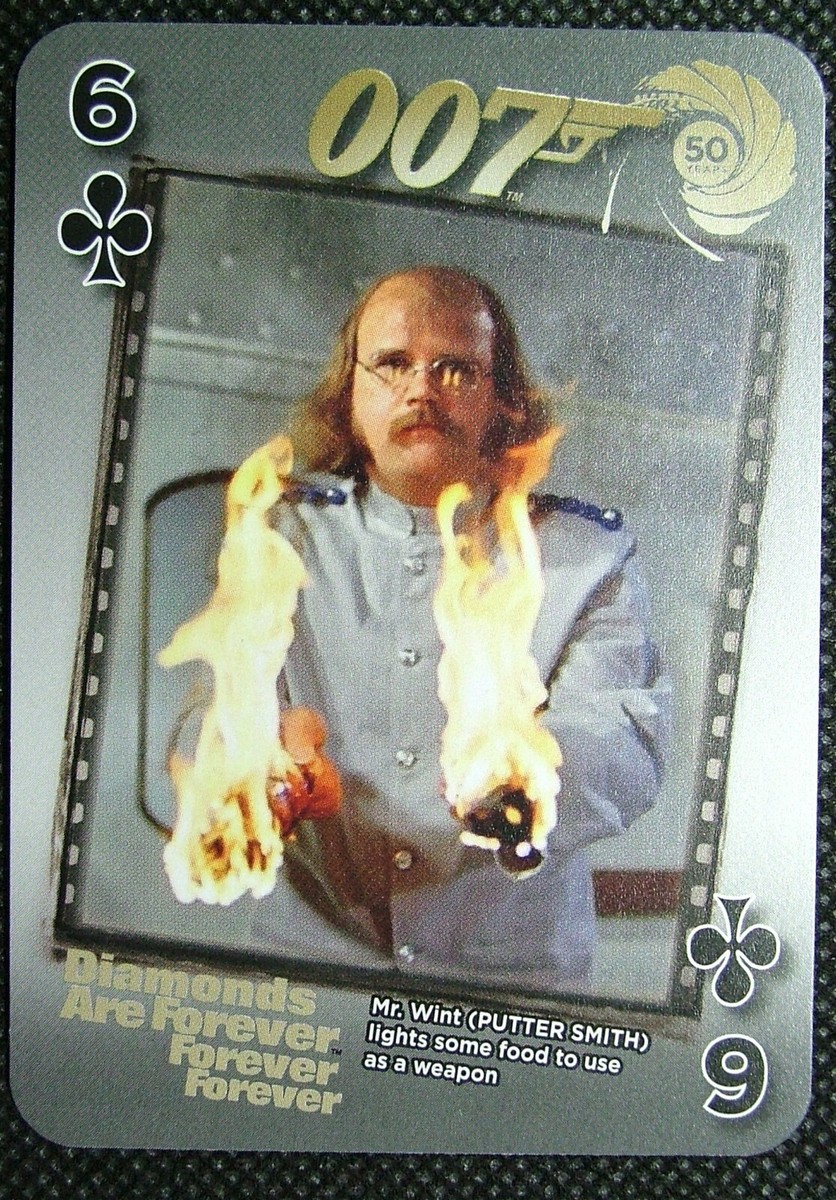 Putter Diamonds Are Forever 50 Years 007 James Bond Diamonds Are