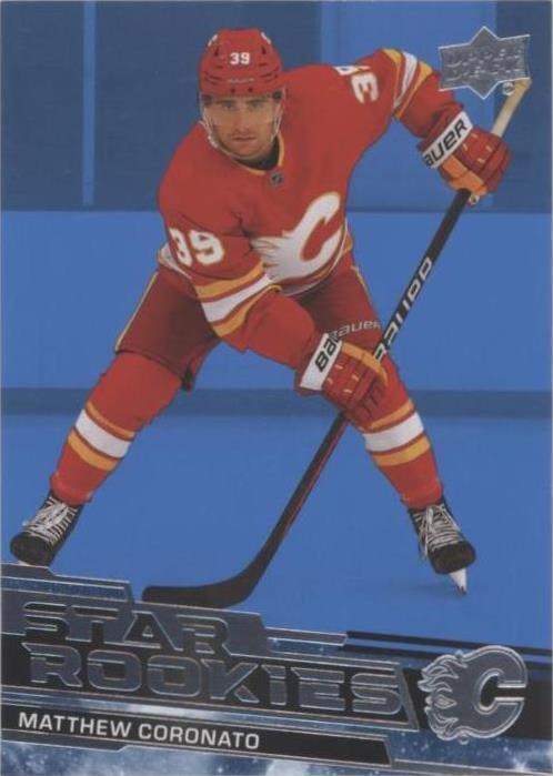 2023-24 Upper Deck Star Rookies - Matthew Coronato #11 Blue (RC) for ...