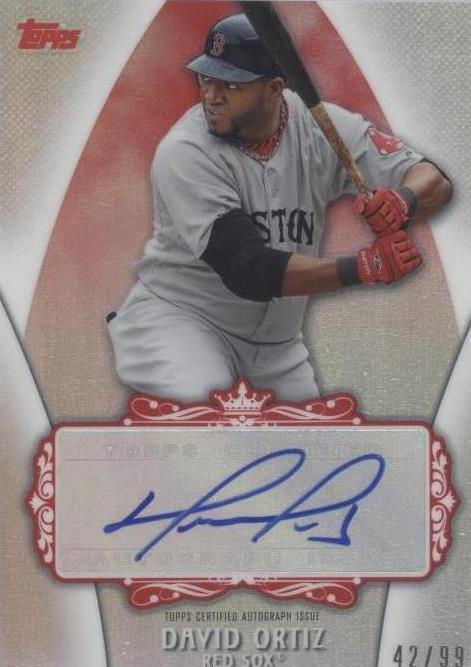 2013 Topps Replacement Autographs - David Ortiz Red /99 (AU) for sale ...