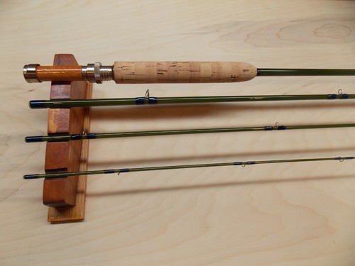 Custom built fiberglass fly rod, 4/5 wt. Small stream rod. | eBay