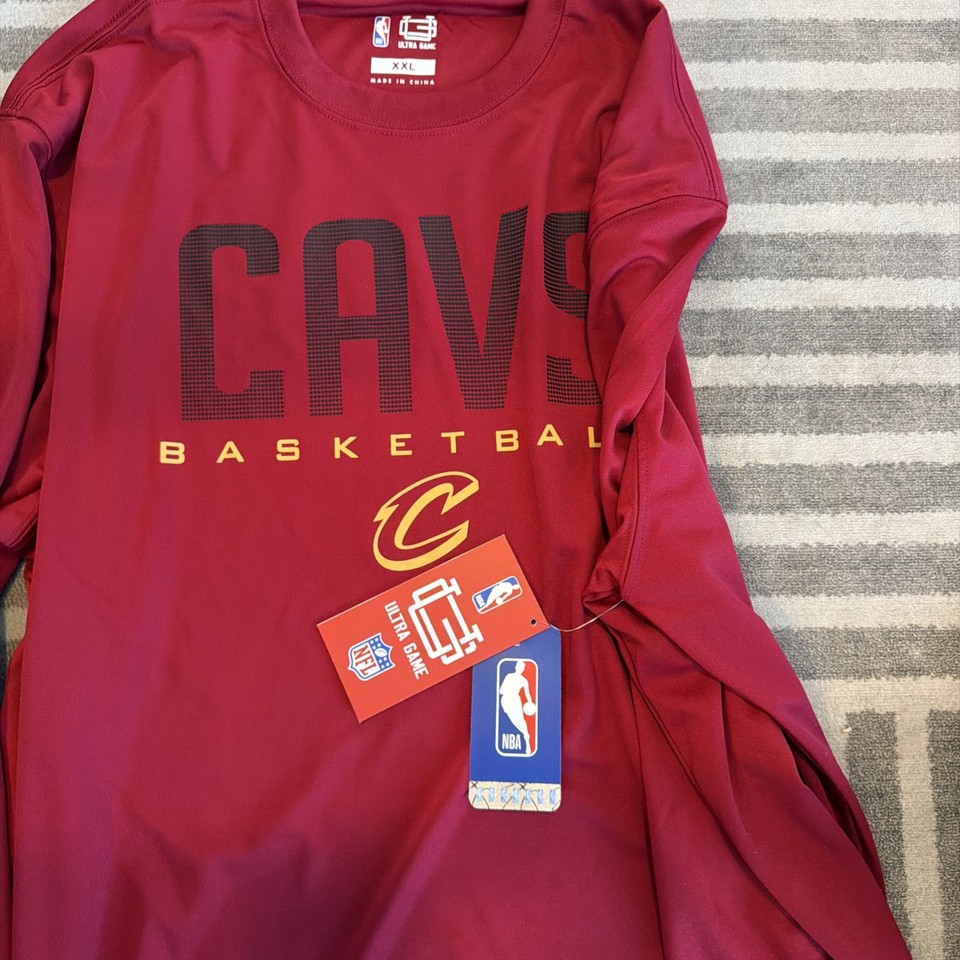 Mens 2XL NBA Ultra Game Cleveland Cavaliers Shirt | eBay UK