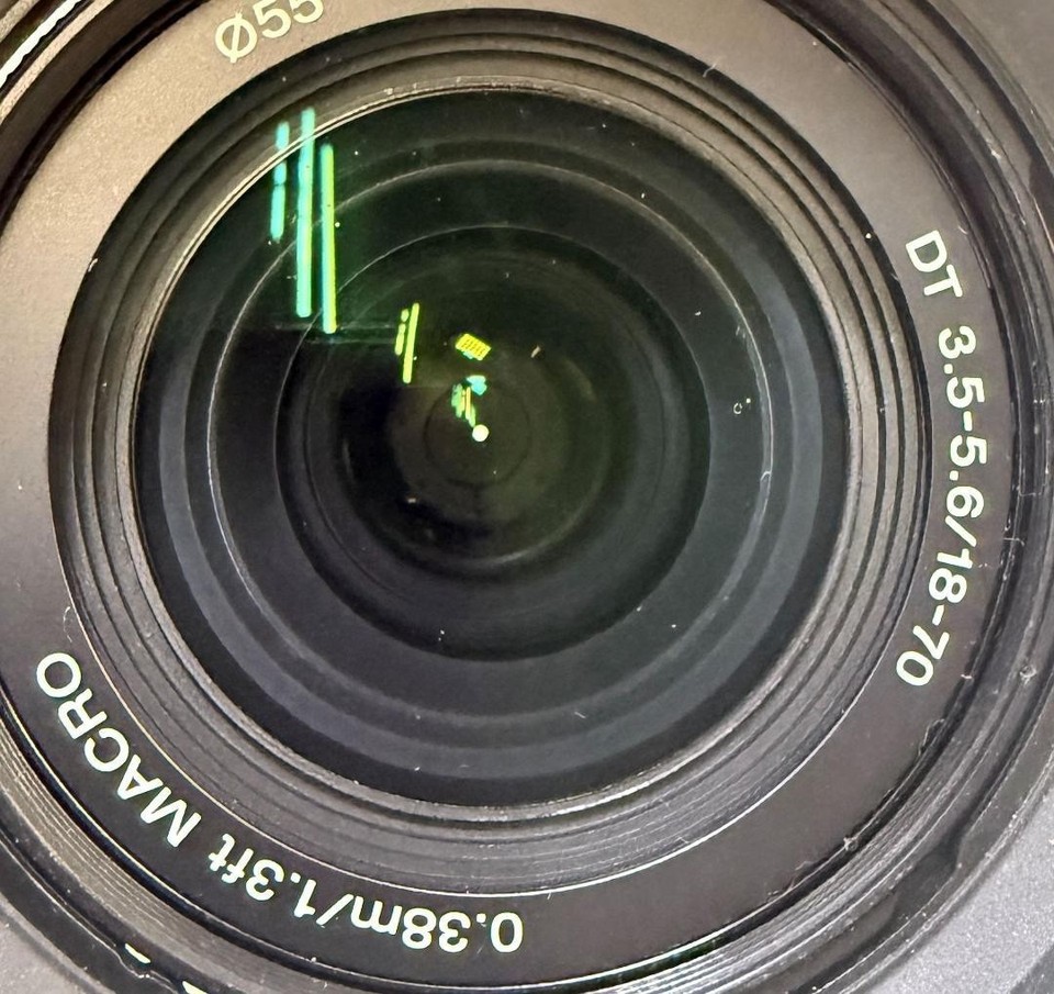 Sony Alpha 200 Mirrorless Camera with 18-70mm Lens F3.5-5.6 Used ...