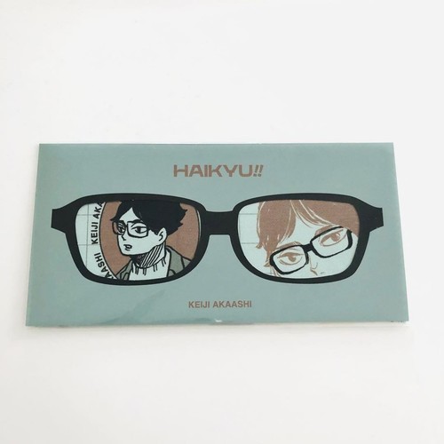 Haikyu Akaashi Kyoji's Glasses Cross Fan Park | eBay