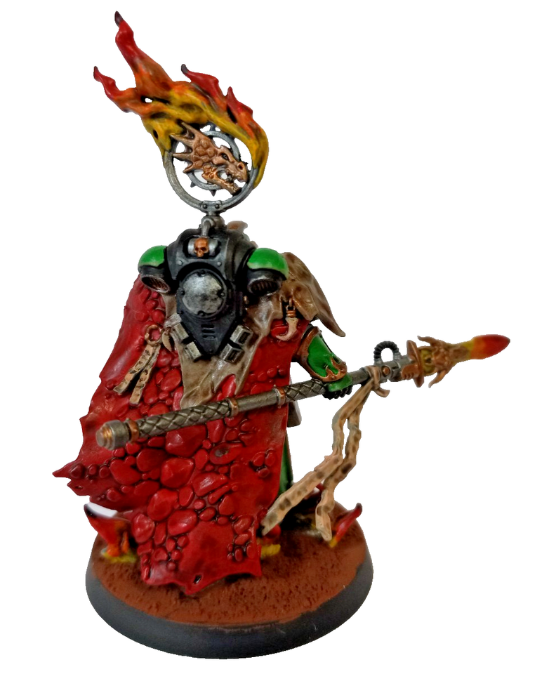 Games Workshop Warhammer 40K: Salamanders - Vulkan He'stan Miniature | eBay