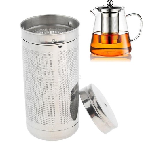 Stainless tea infusion n infusion n strainer filter mesh with lid | eBay