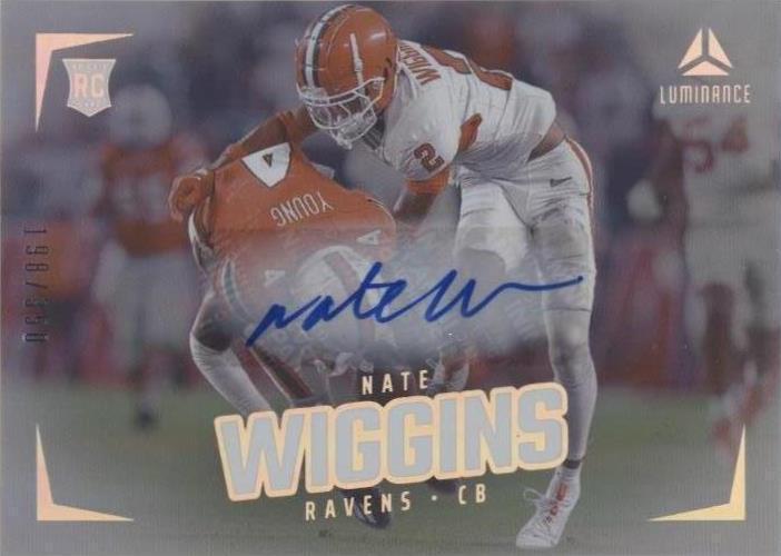 2024 Panini Luminance - Rookies Nate Wiggins #199 Autographs /350 (AU ...