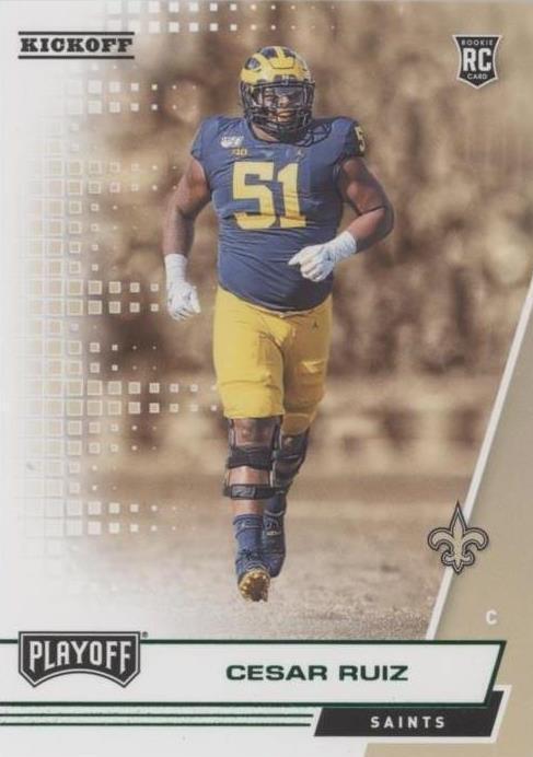 2020 Panini Playoff - Rookies Cesar Ruiz #284 Kick Off (RC) for sale ...