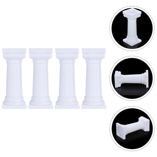 4PcsCake pedestal Stands Cake Dowel Rods Grecian Pillars for Cakes ...
