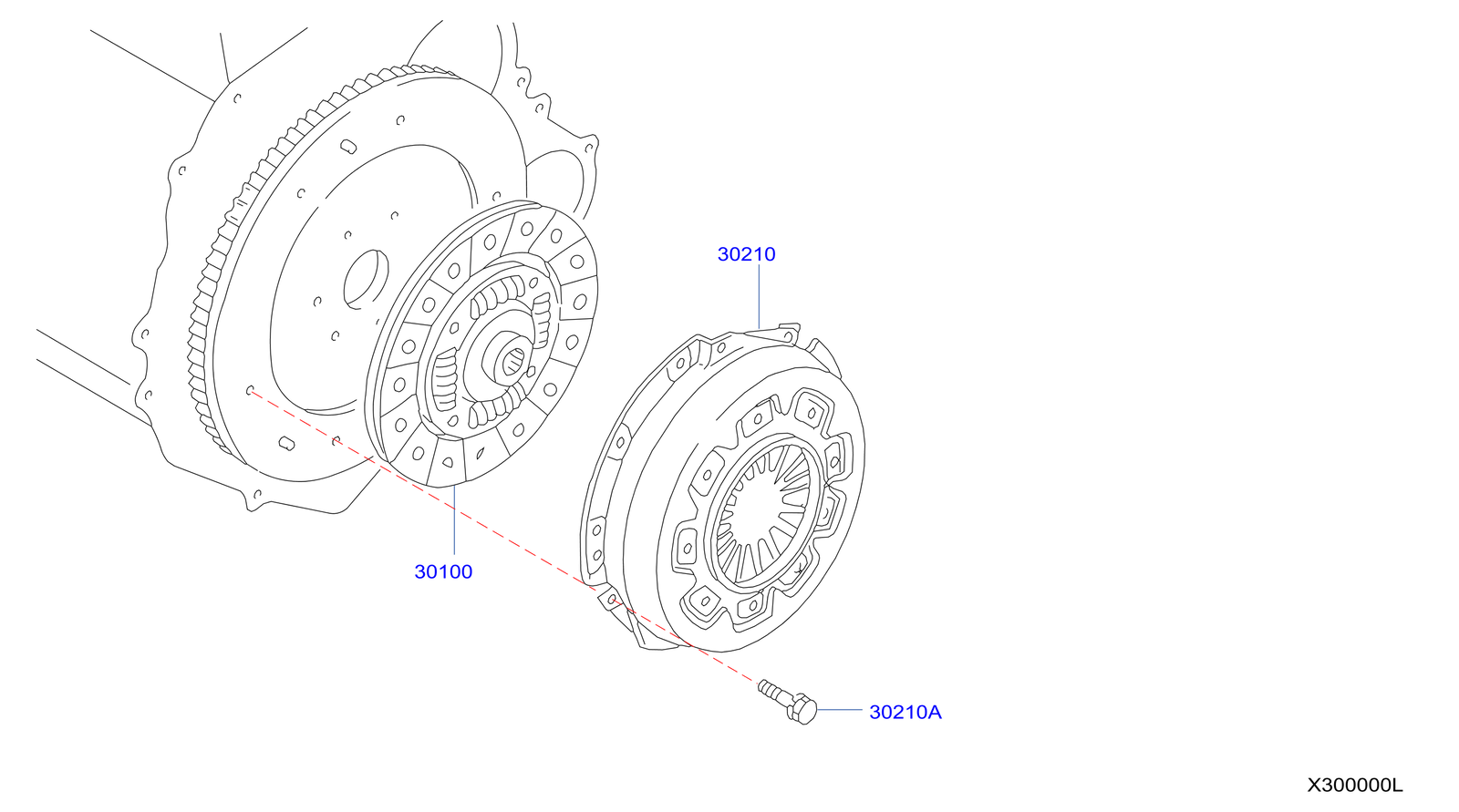 30100VN20A Genuine Nissan DISC ASSY-CLUTCH 30100-VN20A for sale online ...