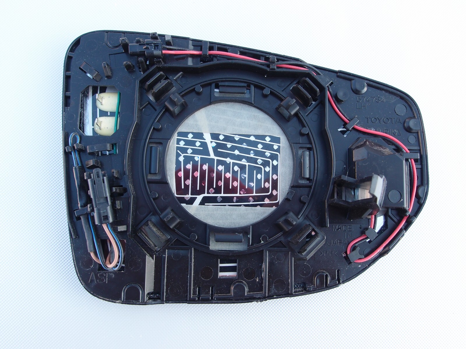 19-25 LEXUS ES300 ES350 LC500 left AUTO DIM MIRROR GLASS BLIND SPOT L ...