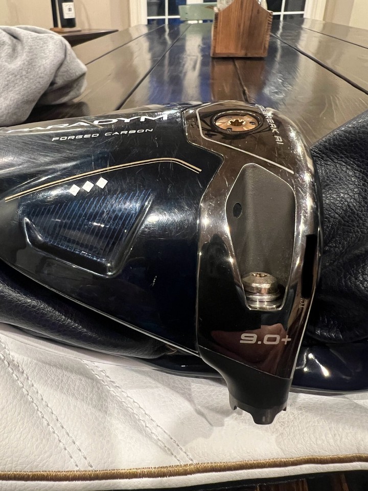 TOUR ISSUE CALLAWAY TC PARADYM TRIPLE DIAMOND 9.0*+ DRIVER (HEAD ONLY ...