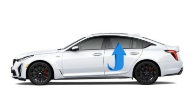 2020-2024 CADILLAC CT5 SEDAN REAR LEFT DOOR GLASS DD13286GTN | eBay