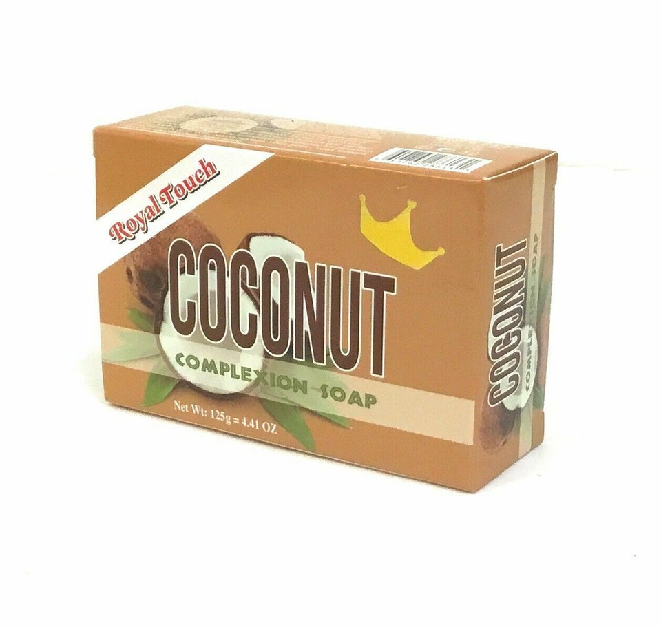 Original Herbal Skin Complexion Coconut Soap Bar, for Damage Skin 4.41 ...