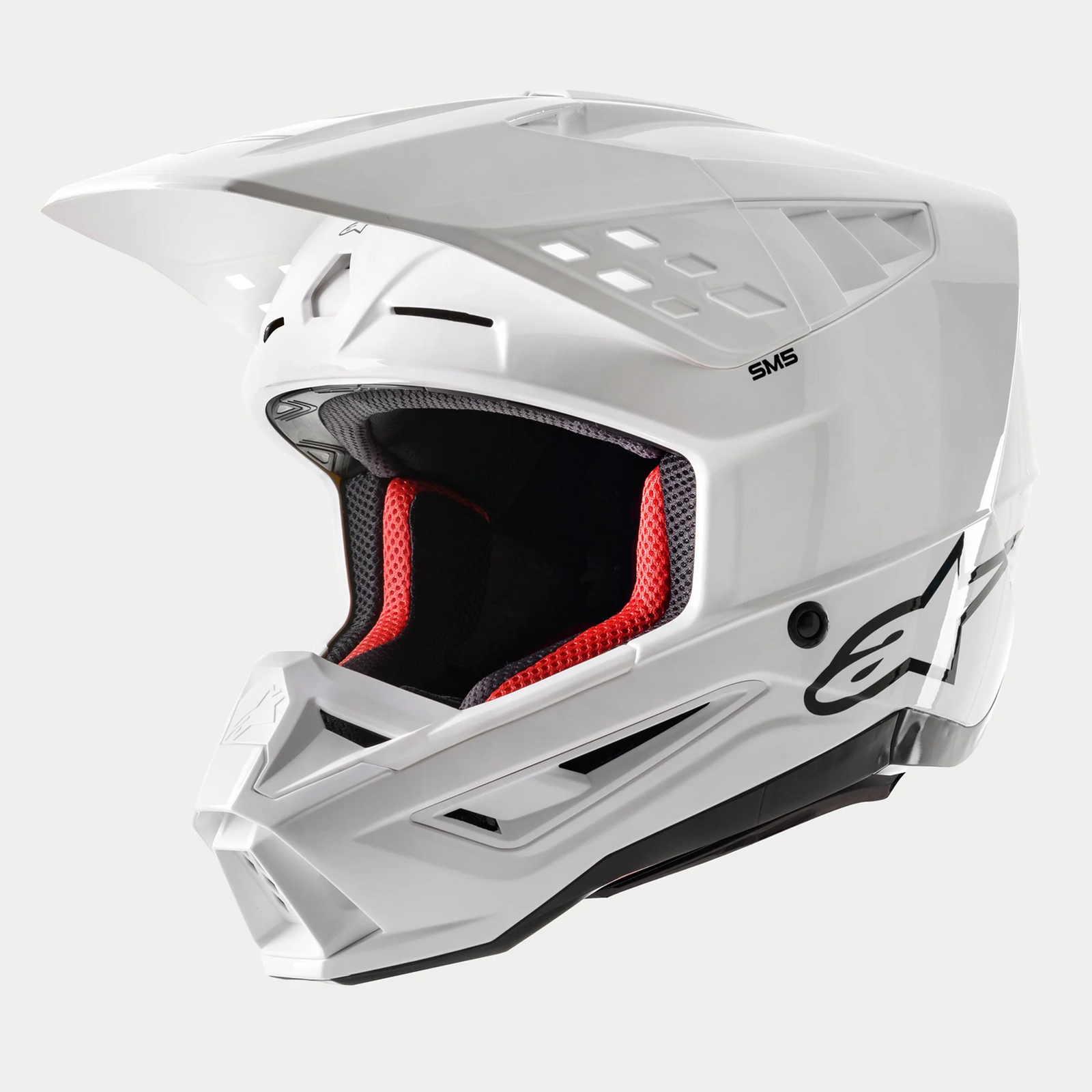 ALPINESTARS Helmet M5 Supertech Motocross Enduro ATV All Sizes White ...