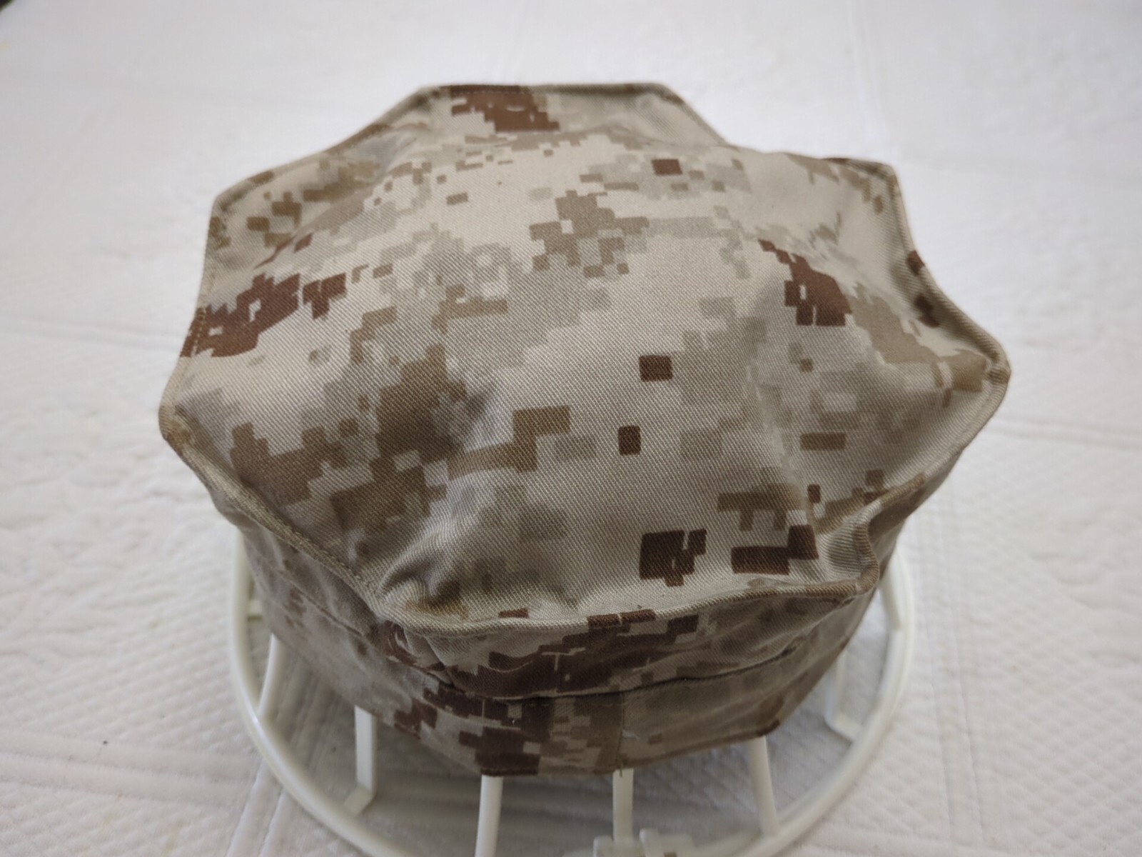 USMC Marine Corps Garrison Desert Marpat 8-Point Utility Cover Hat Size ...