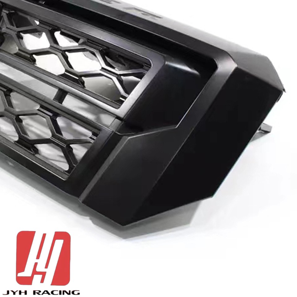 Fits 2022-2024 Nissan Frontier Front Upper Grille Grill Gloss Black ...