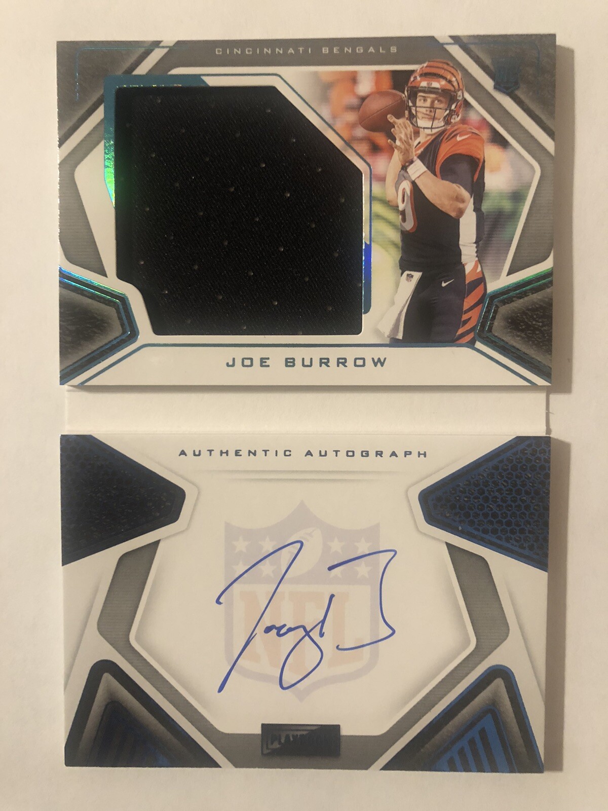 JOE BURROW 2020 Panini Playbook Jumbo Jersey Auto Booklet RC /49 SP RPA ...