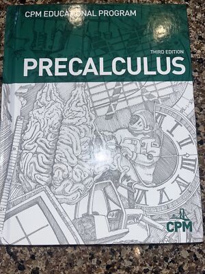CPM Precalculus Third Edition Book | eBay