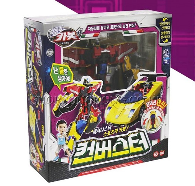 Hello Carbot CONVERSTER Transformer to Convertible Sports Car Action ...