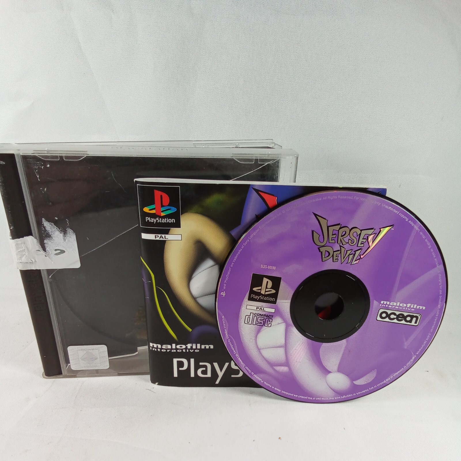 Ps1 Sony PlayStation 1 Game Jersey Devil Boxed for sale online | eBay
